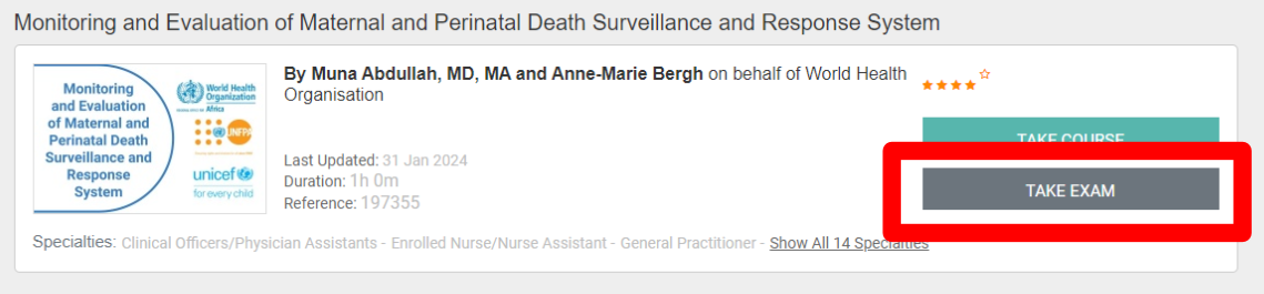 How to complete a course on the CPD Website – WCEA Support